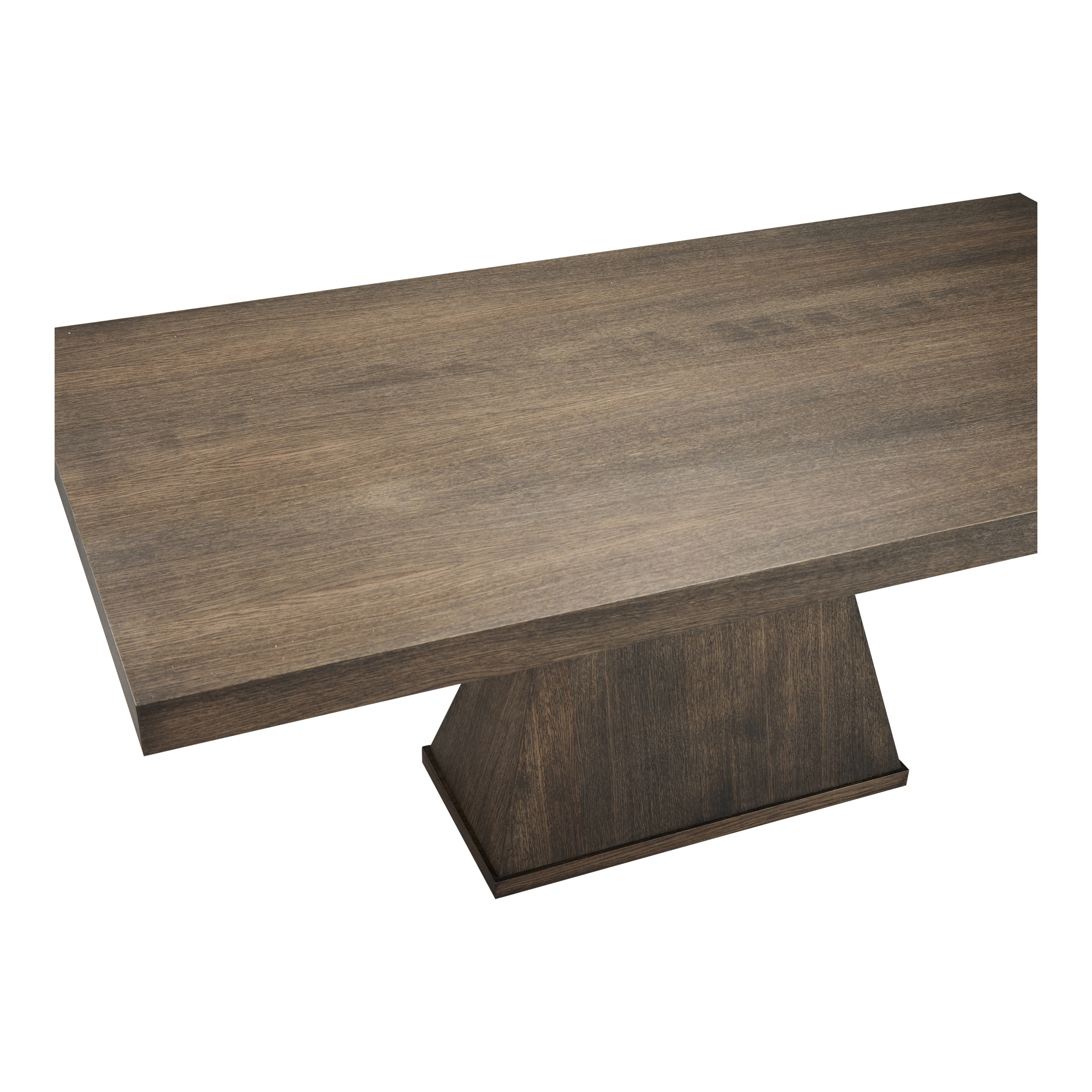 Pyramid Dining Table | Weathered Oak, 1800mm | Robert Langford