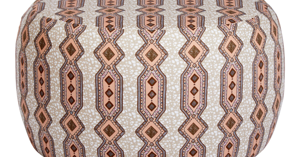 Charlie Stool | Eva Sonaike Ife Beige, 700mm | Robert Langford
