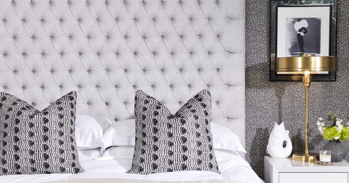 Deep Buttoned Headboard | Robert Langford