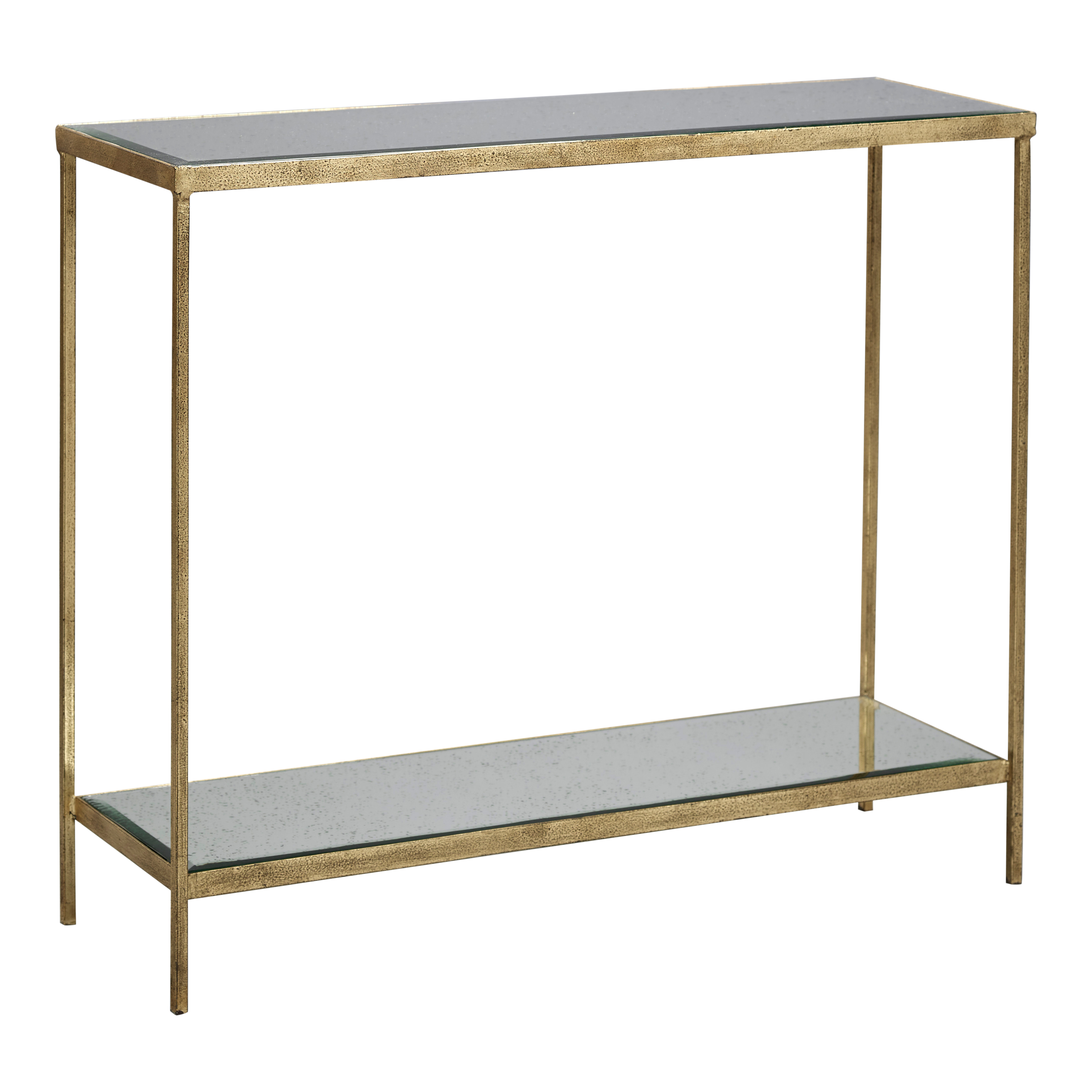 Victor Console Table | Or and Antique Mirror, 900mm | Robert Langford